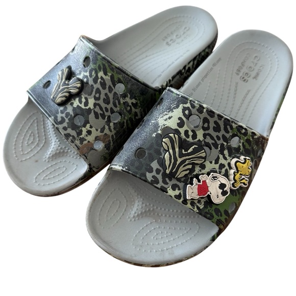 CROCS | Shoes | Disney Mickey Mouse Icon Animal Prints Slides By Crocs ...